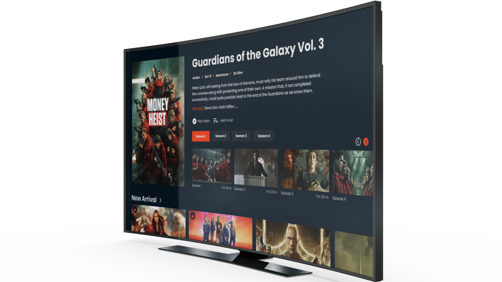 LG TV Application - Rock Streamer