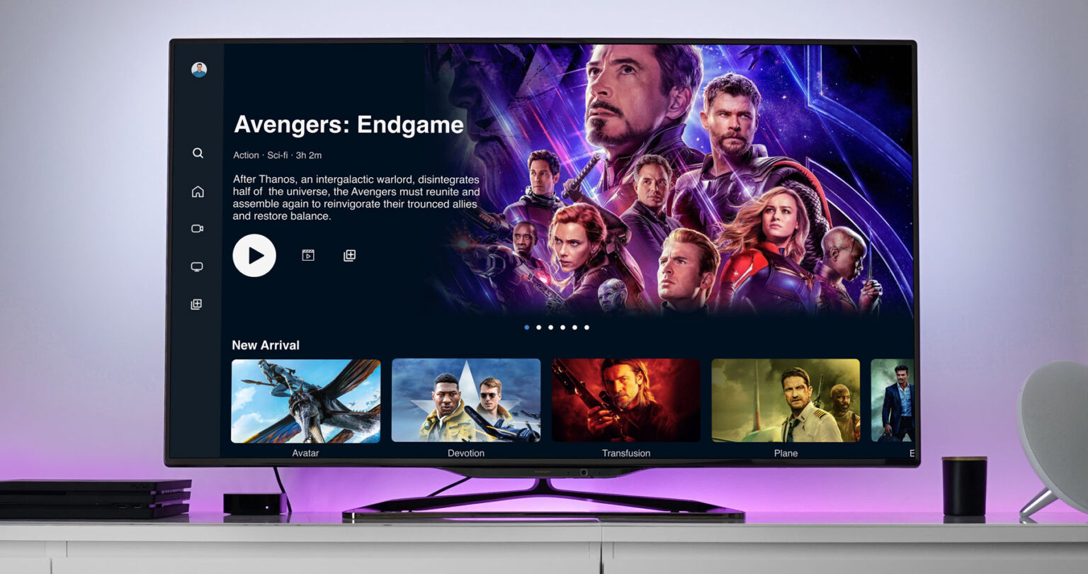 Android TV Application - Rock Streamer